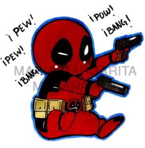 365 Dibujos de Deadpool - Dibujando un Poco