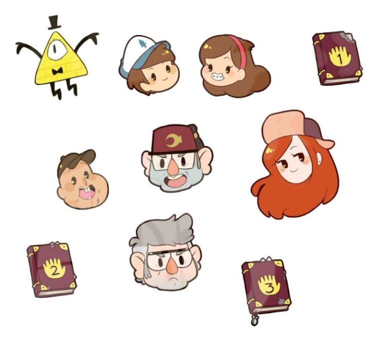 365 Dibujos de gravity falls - Dibujando un Poco