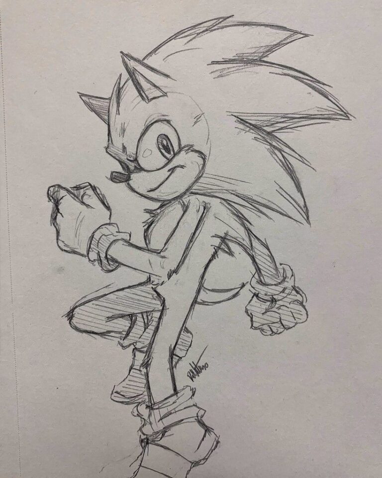 365 Dibujos de sonic - Dibujando un Poco